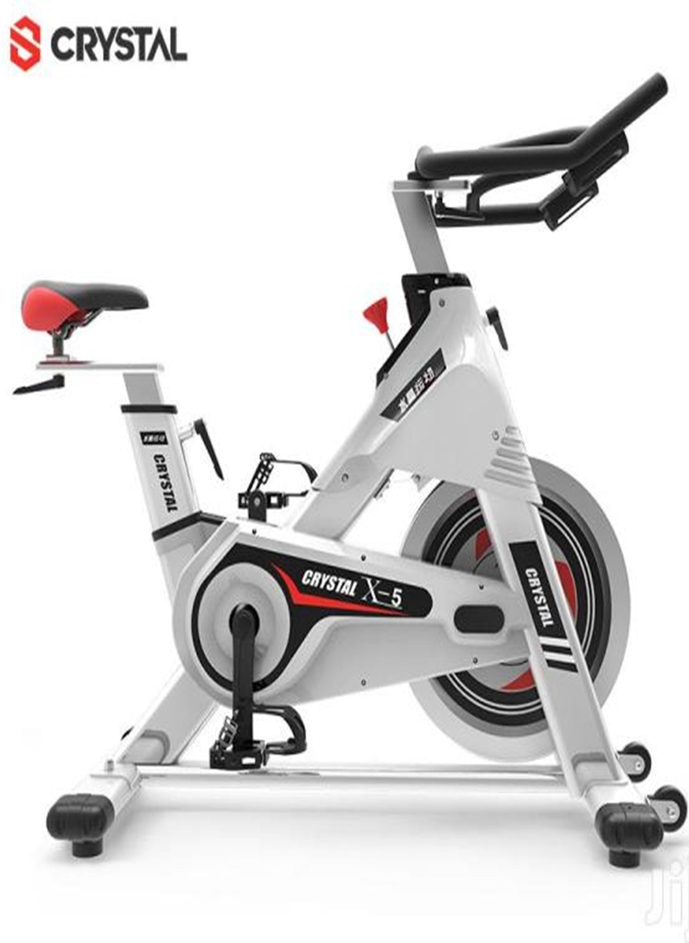 Crystal X-5 Commercial Spin Bike - 20kg Flywheel Resistance – Afrofit ...